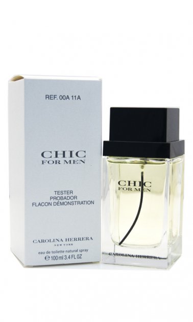 Carolina Herrera Chic Men e.d.t 100 ml - קרולינה הררה שיק לגבר א.ד.ט ...